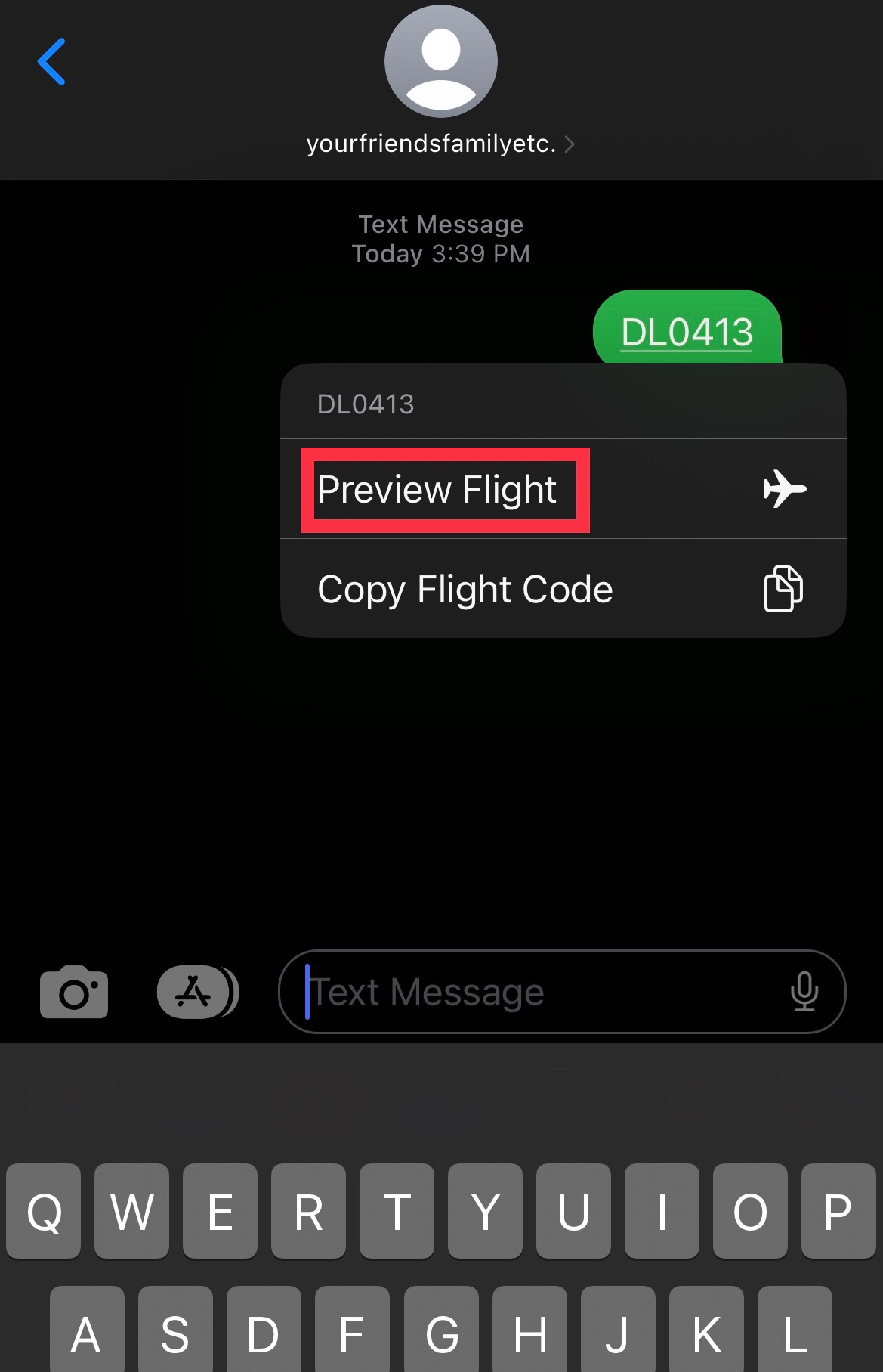 How to use the built-in flight tracking feature in iOS ...
